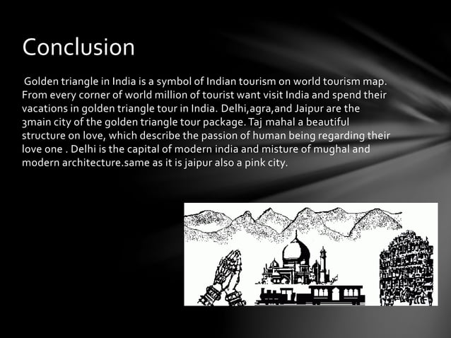 case study on Golden tringle of India Delhi, Jaipur,Agra | PPTX