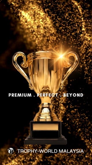 Golden Trophy Supplier at Trophy-World Malaysia | PDF