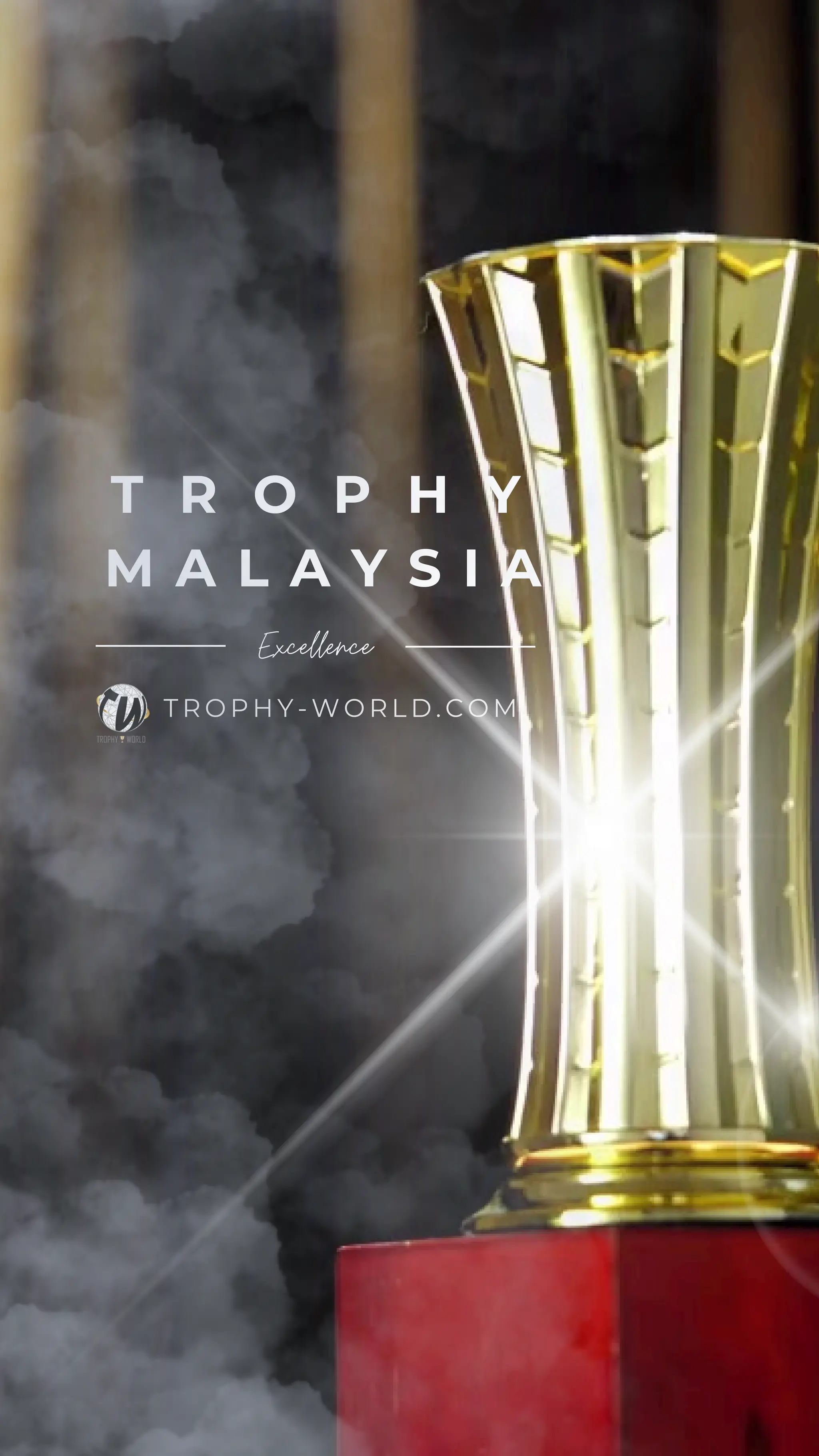 Golden Vase Trophies at Trophy-World Malaysia | Custom Trophies ...