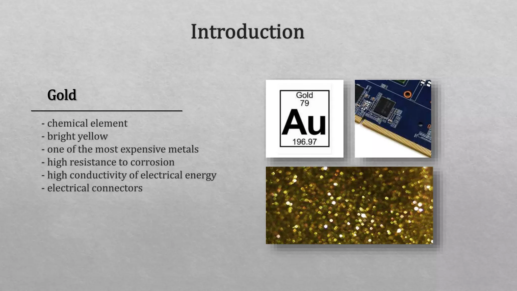 Gold Extraction | PPTX
