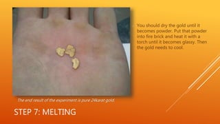 Gold Extraction | PPTX