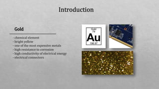 Gold Extraction | PPTX