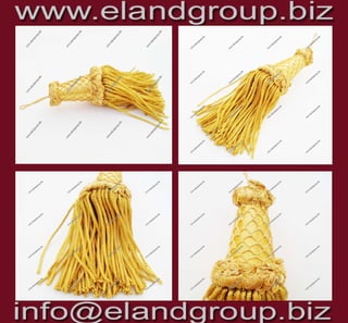 Gold french bullion tassel | PDF