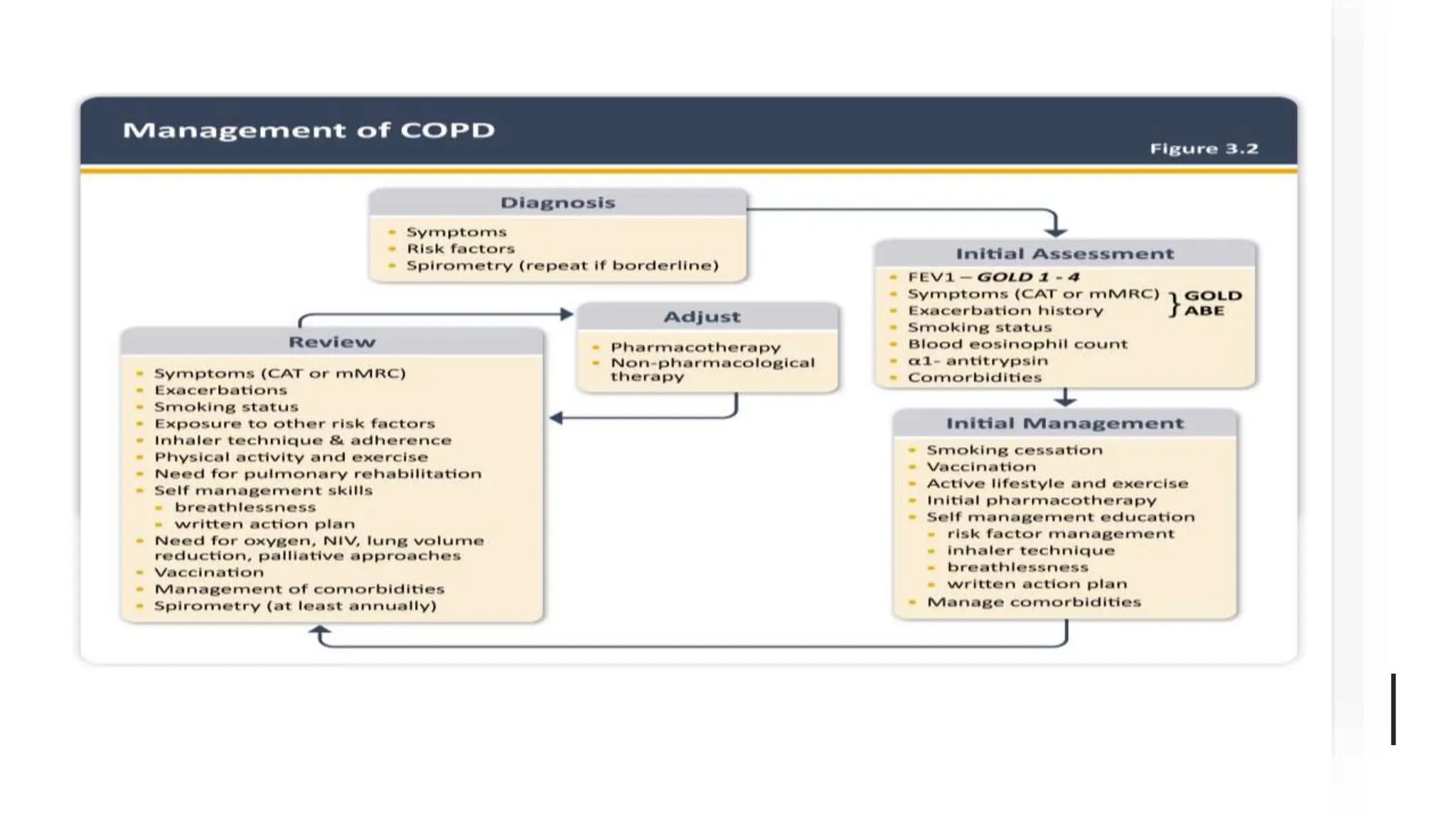 Gold COPD guideline 2024 . A review on change in guideline by GOLD . | PPTX