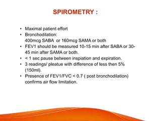 COPD -- GOLD guidelines REPORT 2021 | PPT