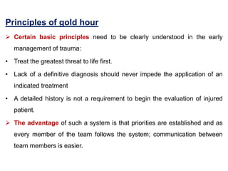 gold hour.pptx for nursing education for all nurses | PPTX