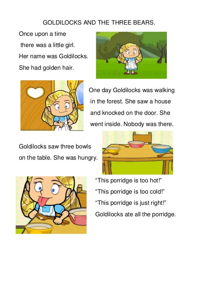 Goldilocks And