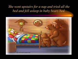 Goldilocks and the 3 bears | PPTX
