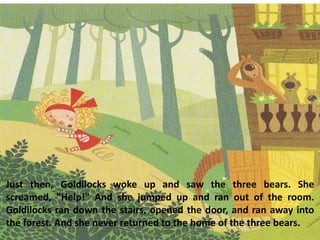 Goldilocks and the three bears | PPTX