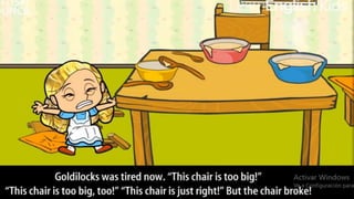Goldilocks and the three bears | PPT