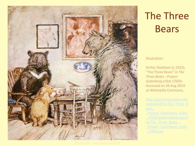 Goldilocks and the three bears | PPT