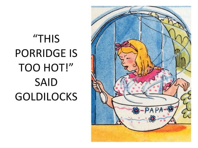 Goldilocks and the three bears ppt | PPT | Food & Drink