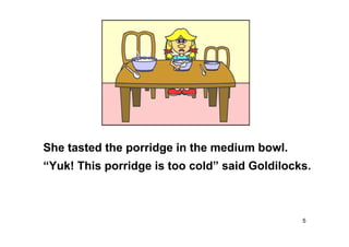 Goldilocks and three bear STORY & collaborative activity | PDF