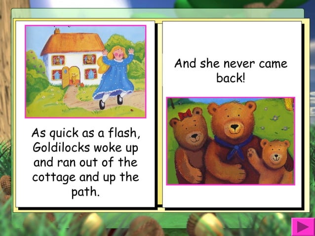 Goldilocks story book pps | PPS | Food & Drink
