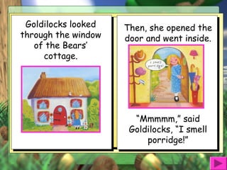 Goldilocks story book pps | PPS