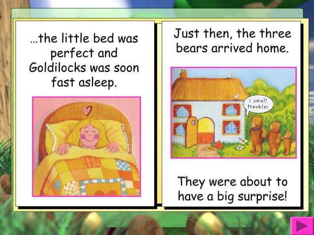 Goldilocks story book pps | PPS | Food & Drink