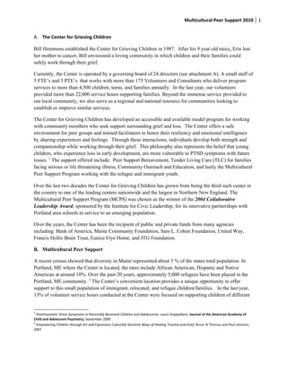 Golding mcps generic | DOC | Bereavement | Family and Relationships