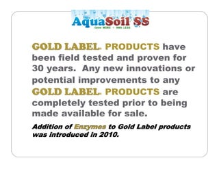 Gold label nutrient activator (as) | PDF