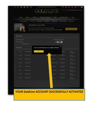 Gold line registration | PDF
