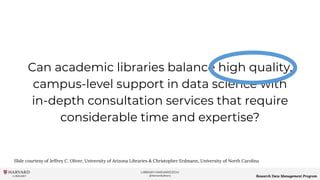 Goldman "Collaboratively Build Data Science Services and Skills" | PPT