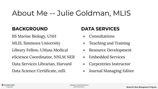 Goldman "Collaboratively Build Data Science Services and Skills" | PPT