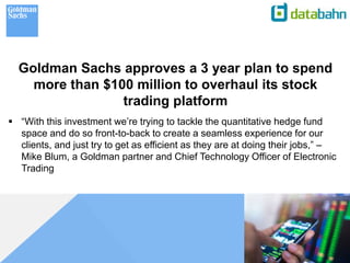 7 keys to open doors at Goldman Sachs | PPT