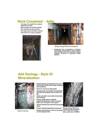 Gold mine myanmar 0830-0845 mitchell | PDF