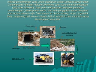 Gold mining kr woyla aceh | PPT