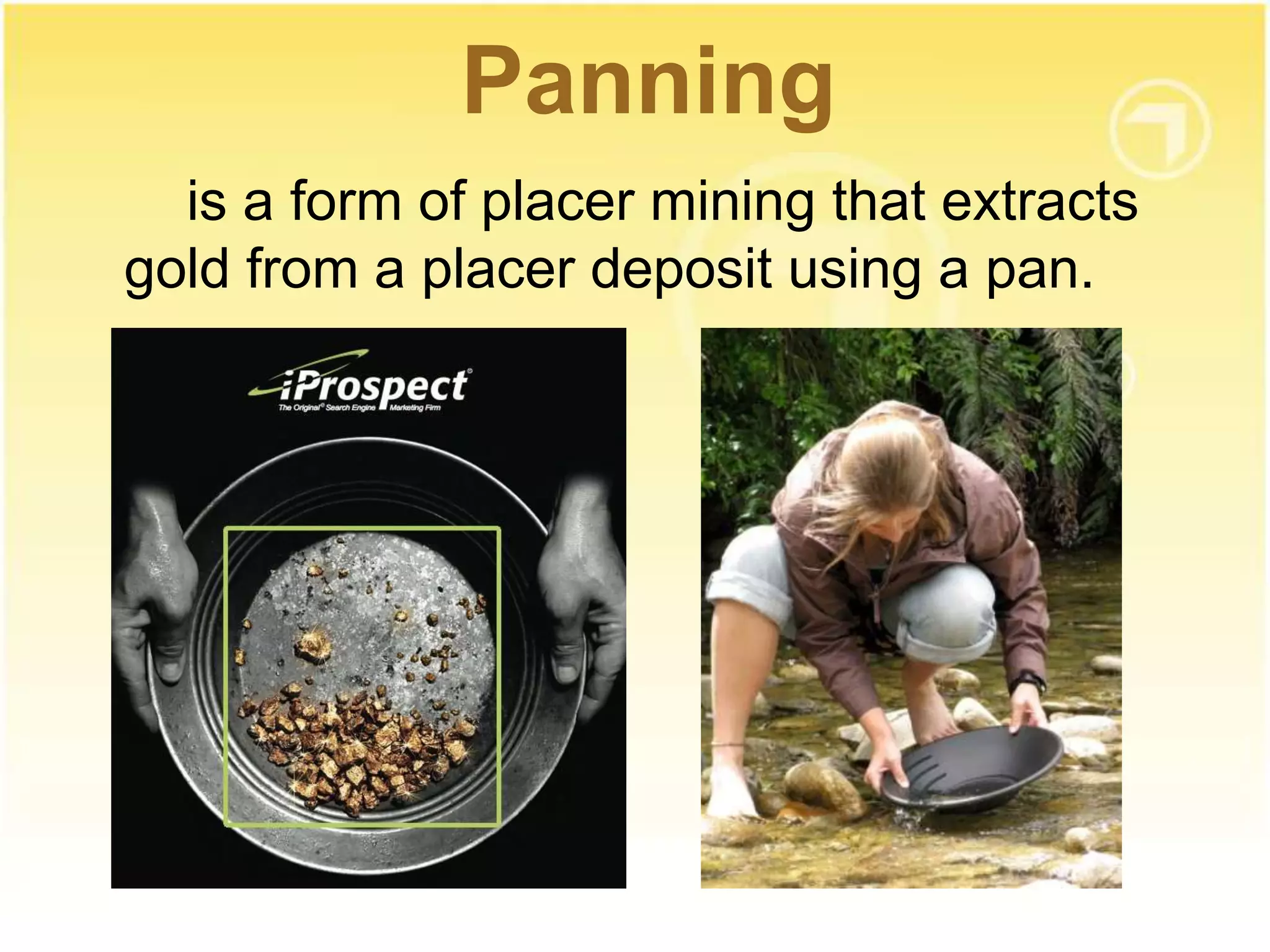 Gold mining process | PPTX
