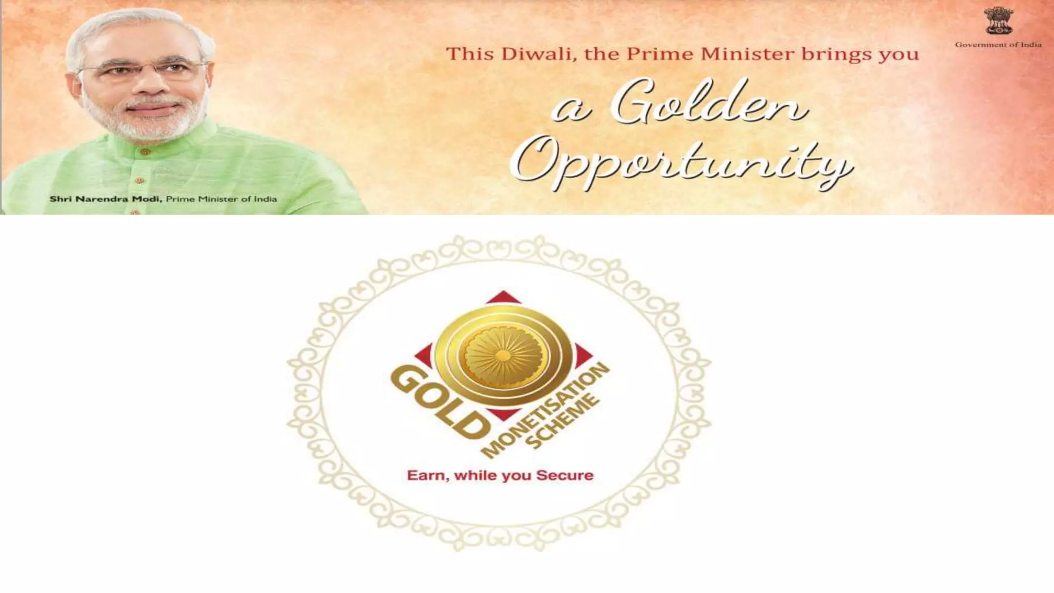 Gold Monetisation Scheme- Promotion Strategies | PPTX