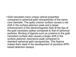 Gold nanostars | PPT