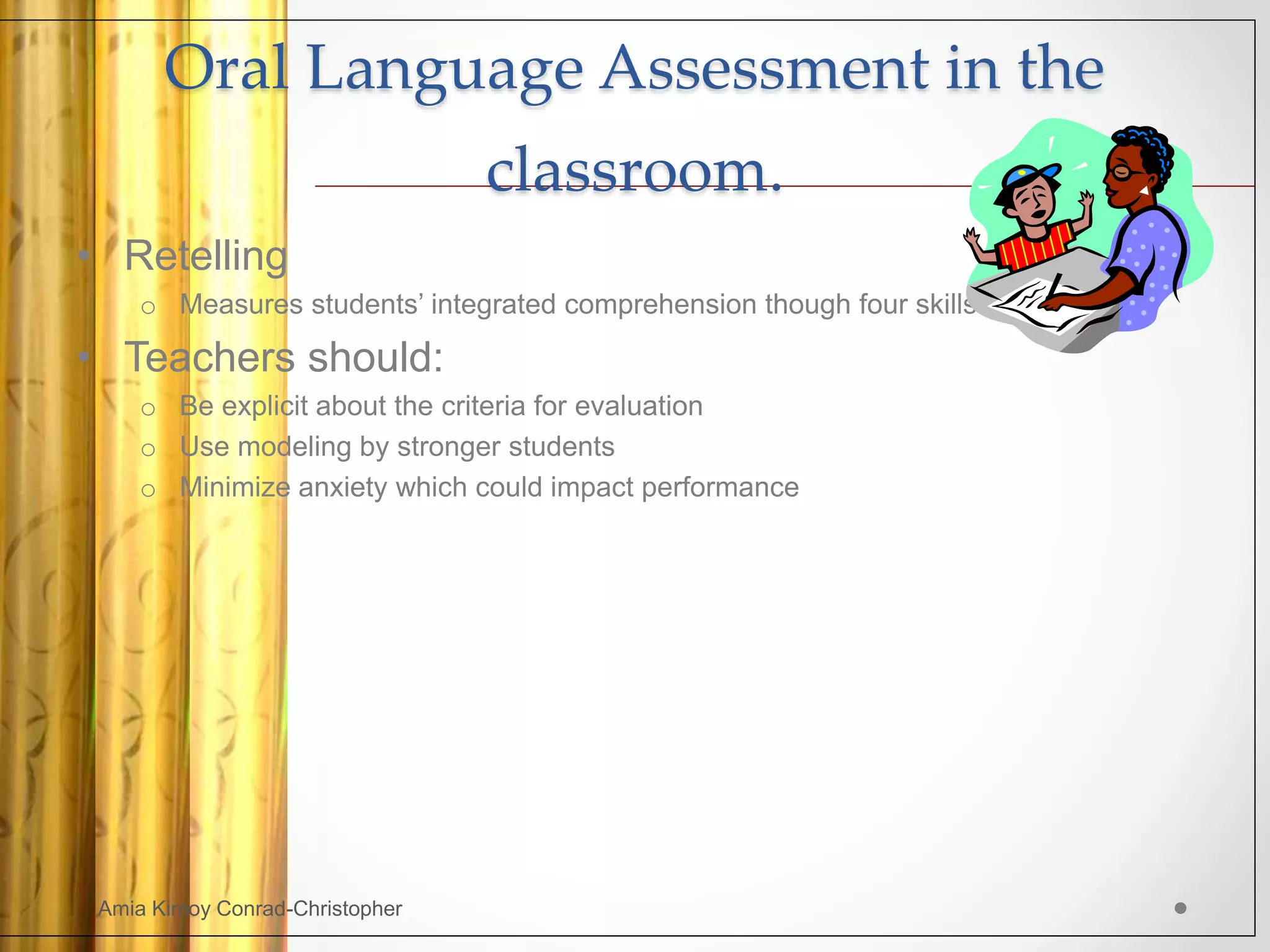 Teaching Oral Skills | PPTX