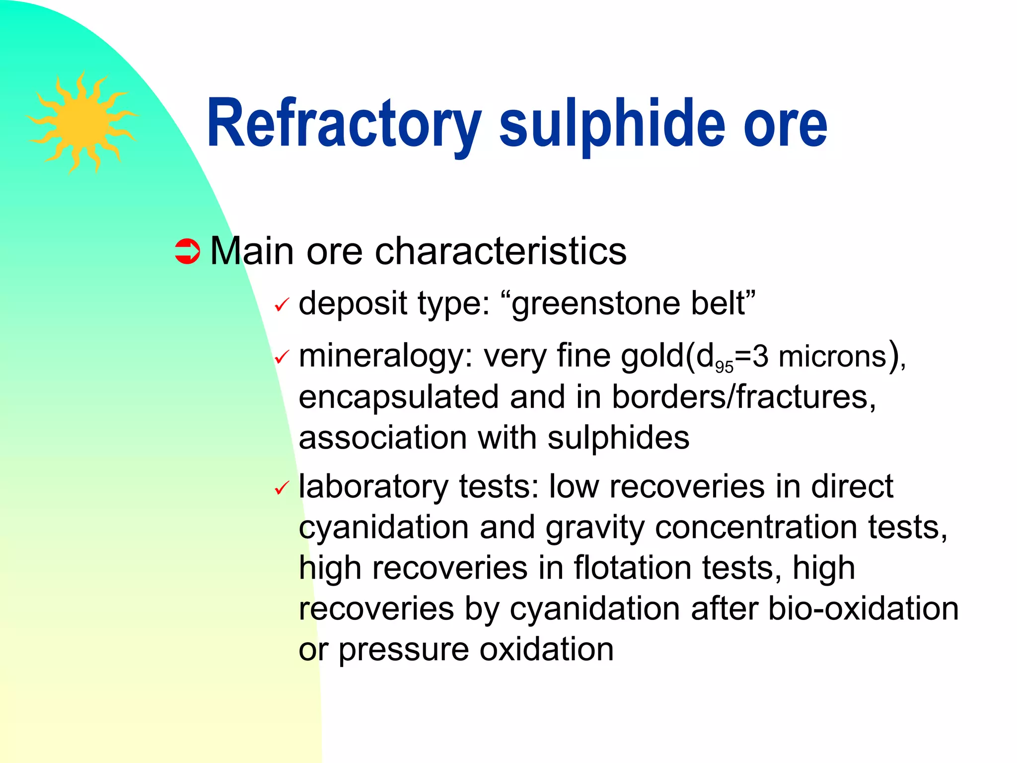 processing Gold ore | Rodger Allen Gold Mine | PPTX