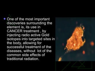 Gold presentation | PPT