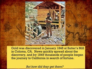 Goldrushlessonpowerpoint 140415215028-phpapp01 | PDF