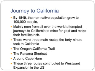 Gold rush presentation 1 | PPTX