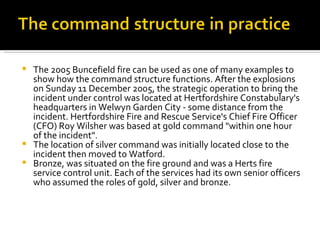 Gold Silver Bronze Command By J Mc Cann | PPT