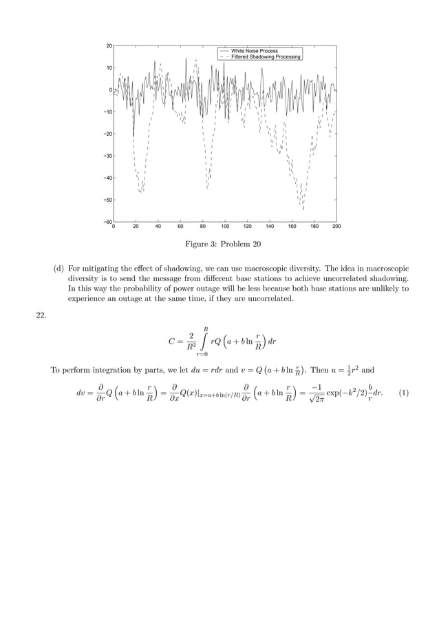 solution manual of goldsmith wireless communication | PDF