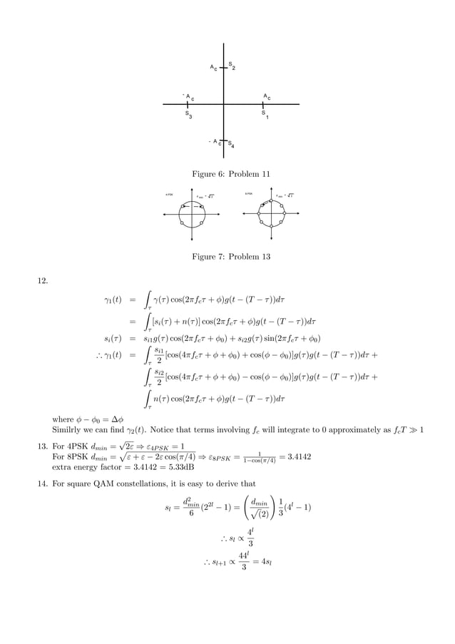 solution manual of goldsmith wireless communication | PDF
