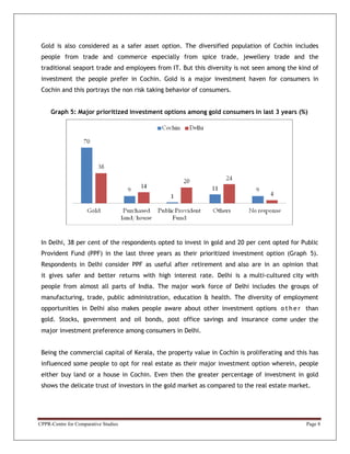 Gold and Consumer Behaviour - A Comparative Study of Cochin and Delhi | PDF