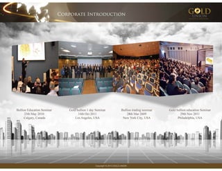Gold union corporate intro | PPT