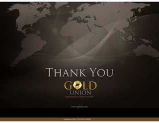 Gold union corporate intro | PPT