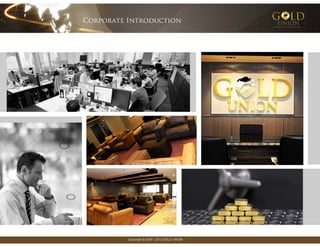 Gold union corporate intro | PPT
