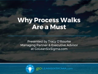 WEBINAR: Why Process Walks Are a Must | PPT