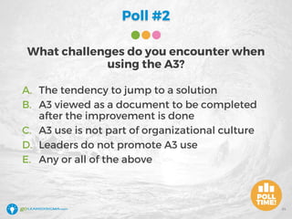 WEBINAR: Introduction to A3 Problem Solving | PDF