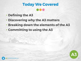 WEBINAR: Introduction to A3 Problem Solving | PDF