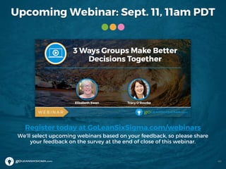 WEBINAR: Introduction to A3 Problem Solving | PDF