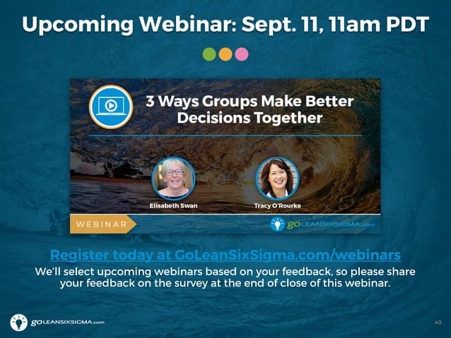 Webinar Introduction To A3 Problem Solving Ppt