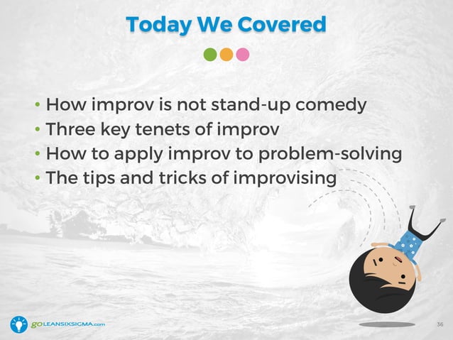 WEBINAR: How to Use Improv Basics to Up Your Problem-Solving Game | PDF ...