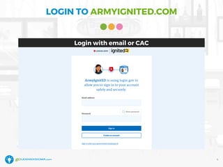 How to Request Army Credentialing Assistance on ArmyIgnited.com